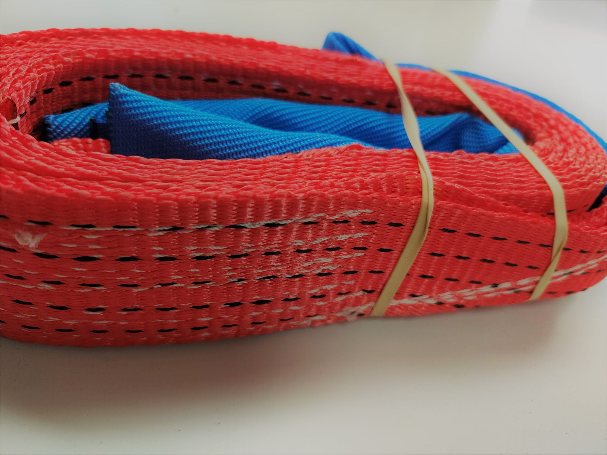 5t (5000kg) Red 4x4 Recovery Towing Strap – directratchetstraps.co.uk