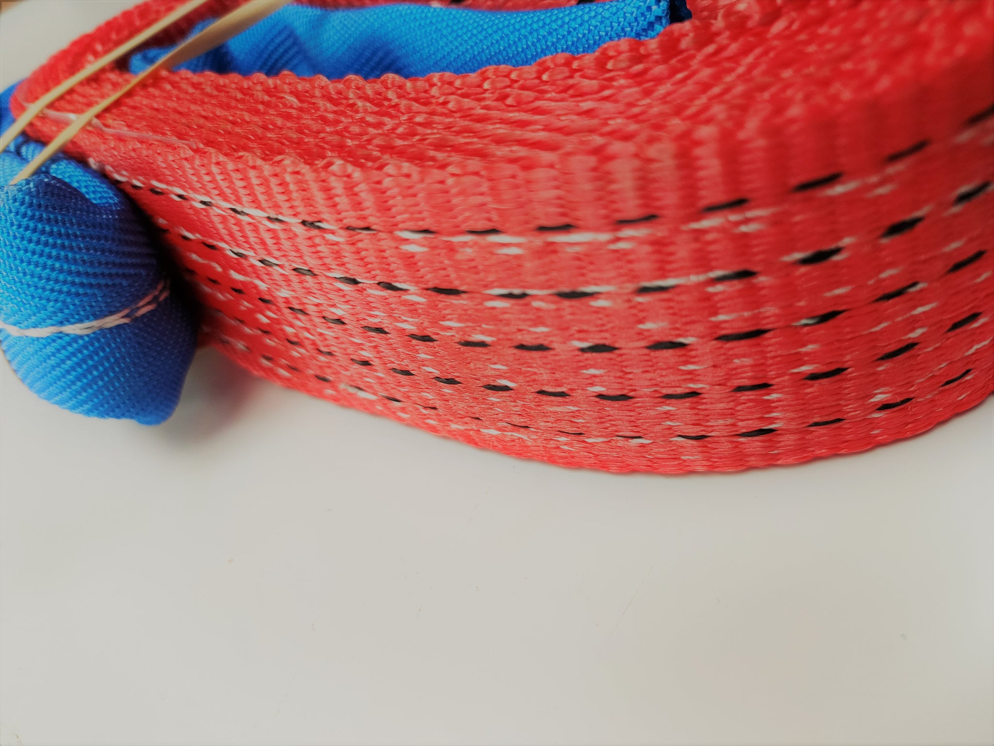 5t (5000kg) Red 4x4 Recovery Towing Strap – directratchetstraps.co.uk